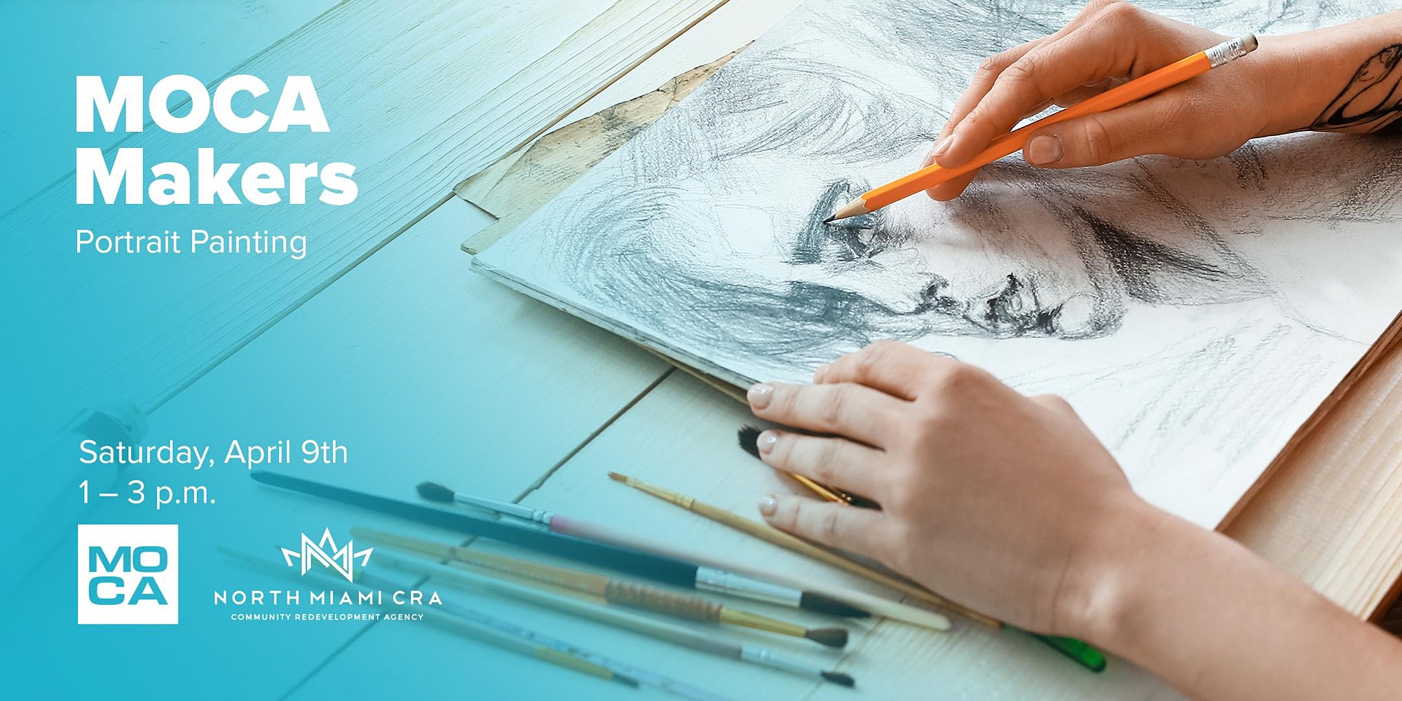 MOCA Makers - Portrait Painting - Miami Calendar