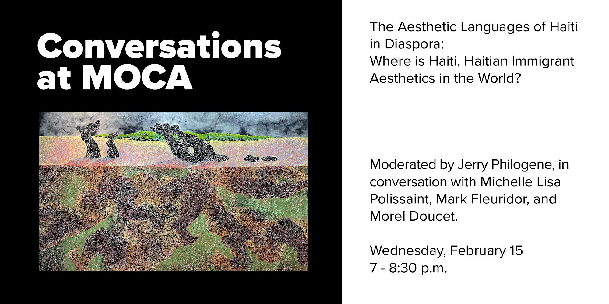 Conversations at MOCA - The Aesthetic Languages of Haiti in Diaspora - Miami Calendar